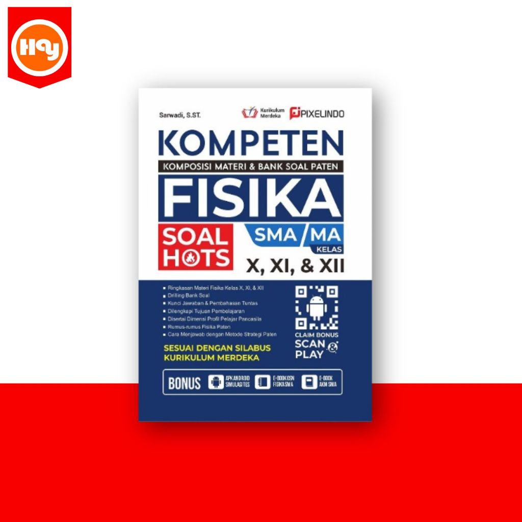 Jual Buku SMA Kelas 10,11,12 | Kompeten Fisika SMA/MA Kelas X, XI, & XII Deep Learning ...