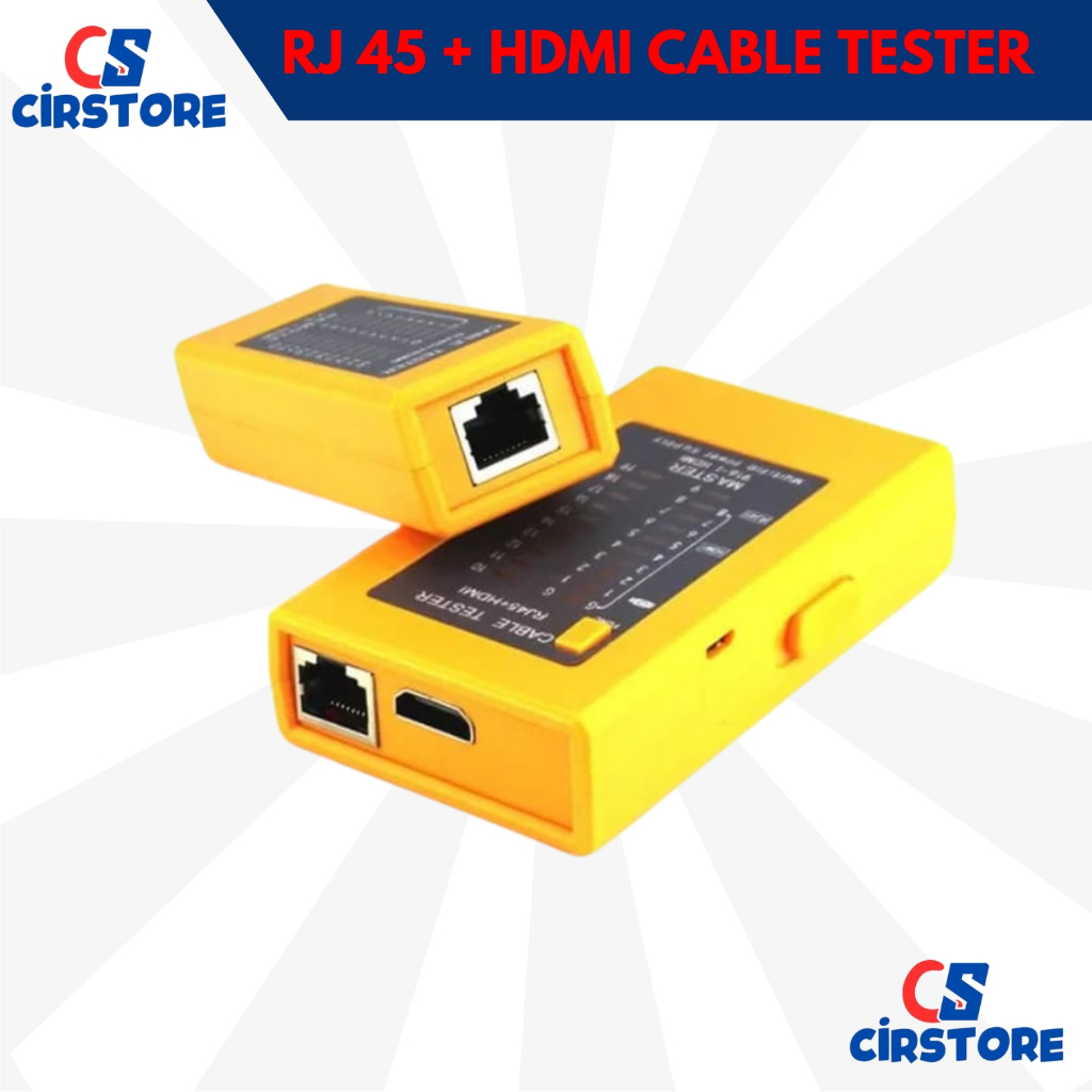 Jual HDMI Tester Alat Tes Kabel HDMI + Lan RJ45 | Shopee Indonesia