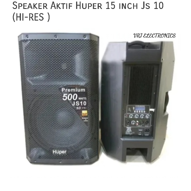 Jual Speaker Aktif Huper 15 Inch JS 10 HI-RES | Shopee Indonesia