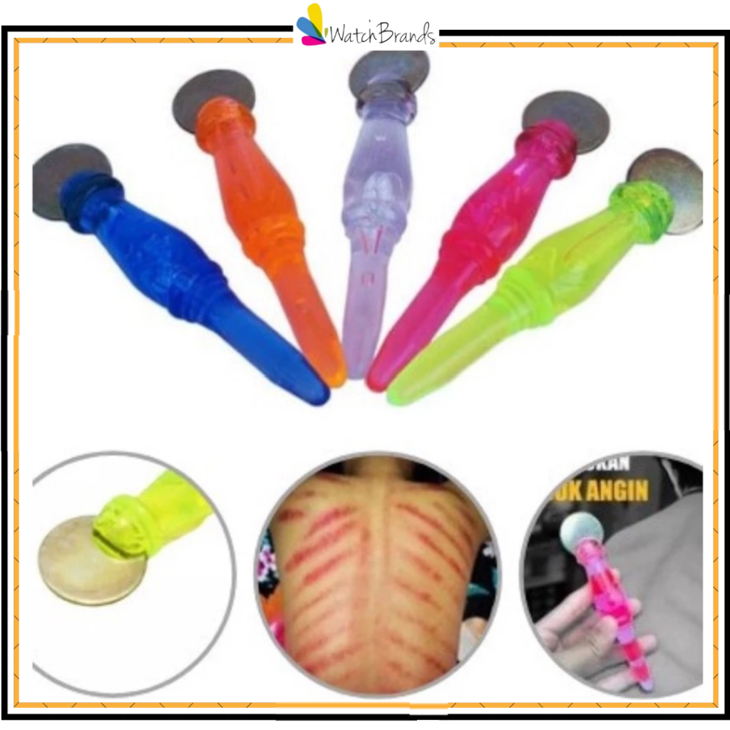 Jual WBS Alat Kerikan Koin Totok 2in1 Kerokan Masuk Angin Kerik logam ...
