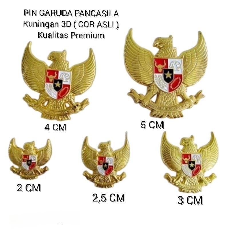 Jual PIN GARUDA PANCASILA COR - BROS GARUDA PANCASILA COR ( PREMIUM ...