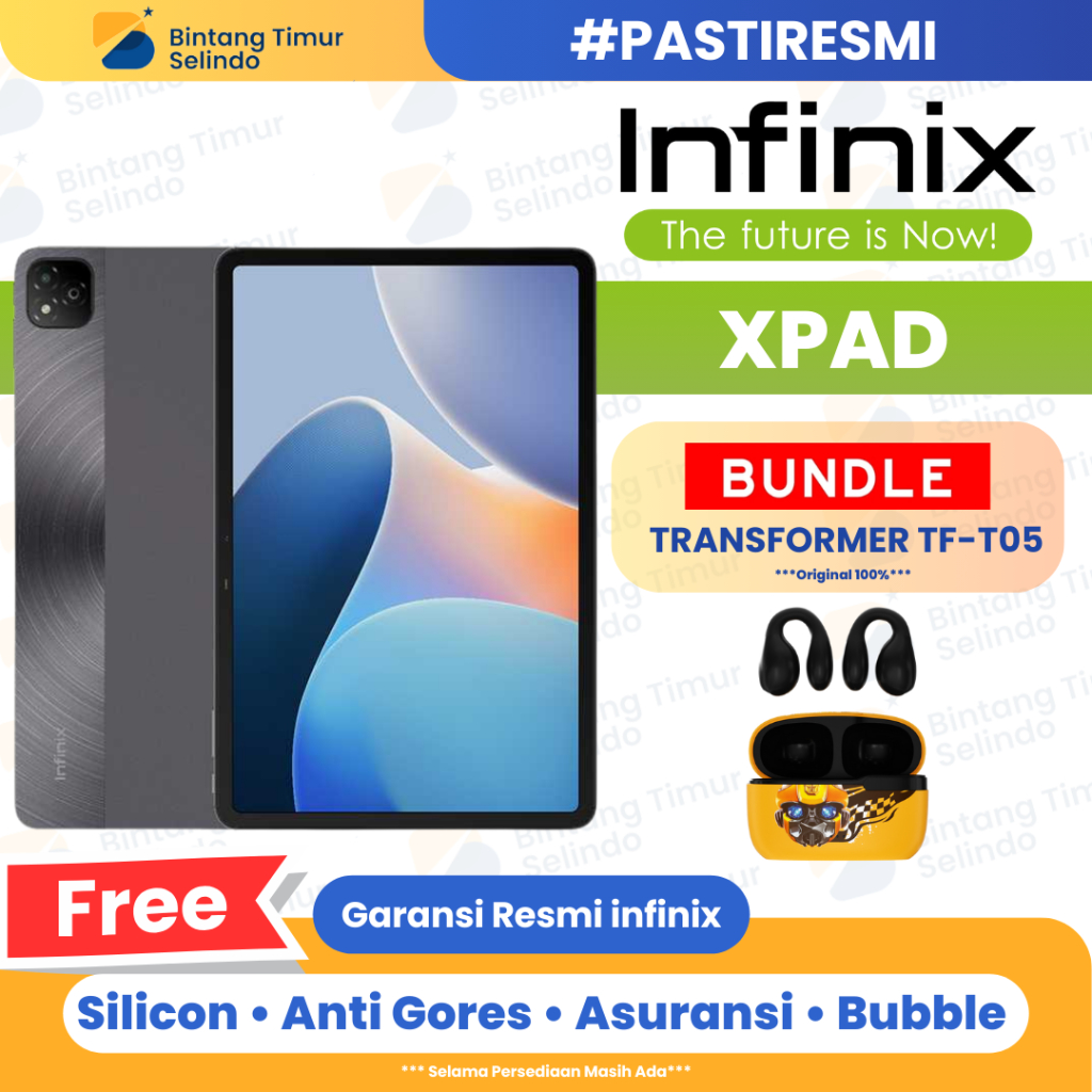 Jual Infinix XPAD LTE/WiFi Only - RAM 4GB ROM 256GB | Layar Besar ...