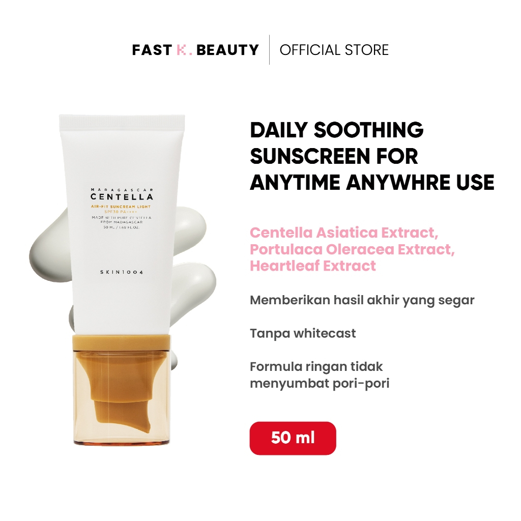 Jual SKIN1004 Madagascar Centella Air-Fit Suncream Light SPF 30 PA ...