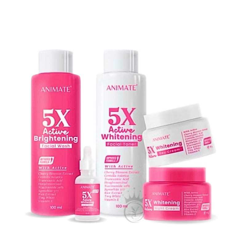 Jual ANIMATE 5 IN 1 SKINCARE SERIES BY YUNNA MERCIER | Shopee Indonesia