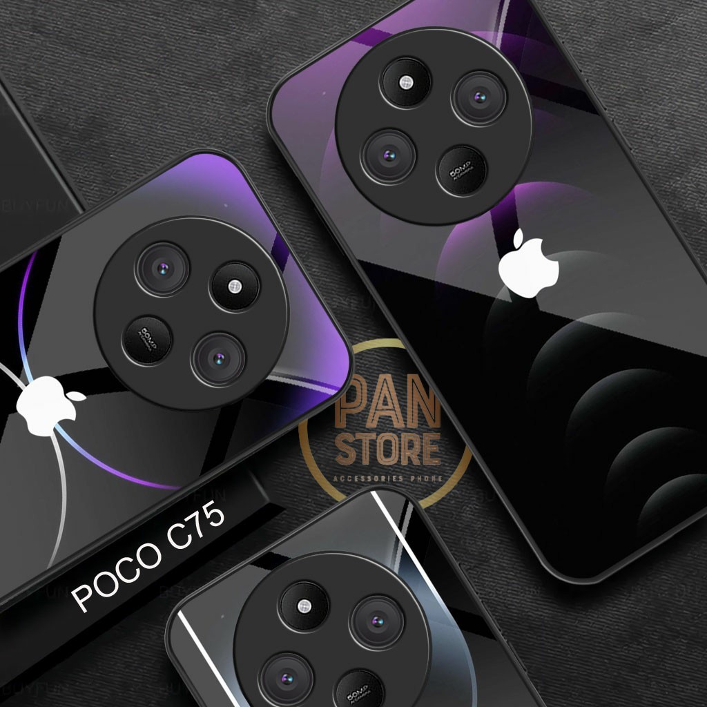 Jual Softcase Glass Case Xiaomi Poco C75 Terbaru 2024 Casing Handphone ...