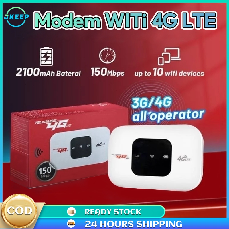 Jual Modem Saku Nirkabel Wifi Mifi 4G LTE Buka Kunci SEMUA Operator 150 ...