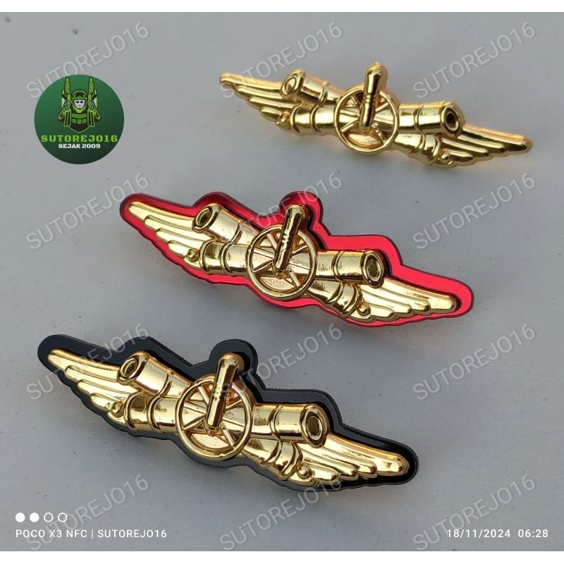 Jual brevet brivet brefet wings pin ARSENAL MILITER TNI AL | Shopee ...