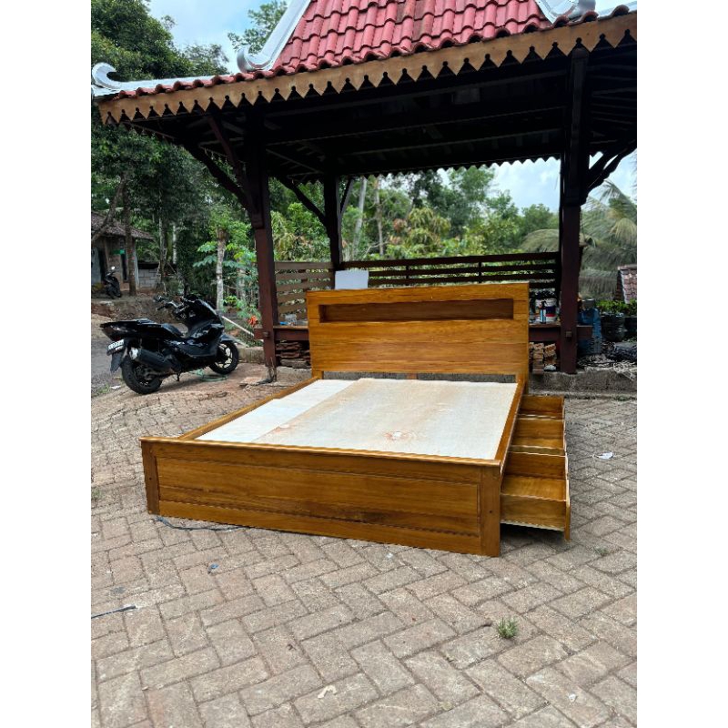 Jual dipan laci minimalis || tempat tidur laci || divan laci | Shopee ...