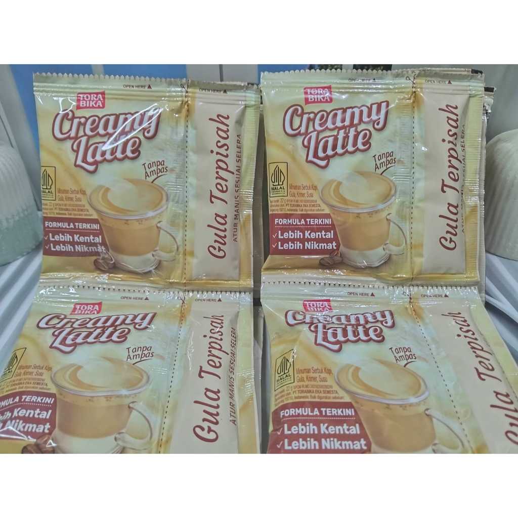 Jual Torabika Creamy Latte Renceng Isi 10 X 25 Gram | Shopee Indonesia