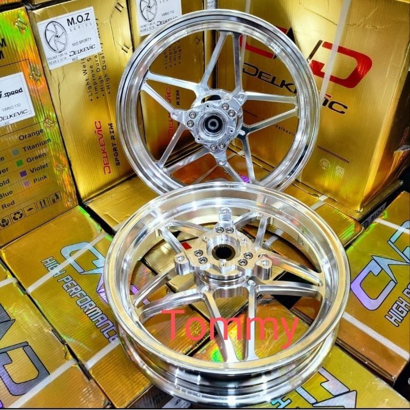 Jual Velg Velk Delkevic DND X1 Bintang Nmax New Turbo Neo Nmax Old Ring ...