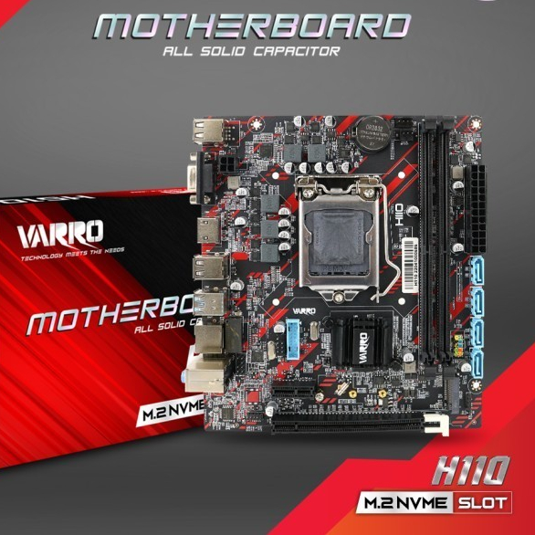 Jual MOTHERBOARD VARRO H110 | Shopee Indonesia