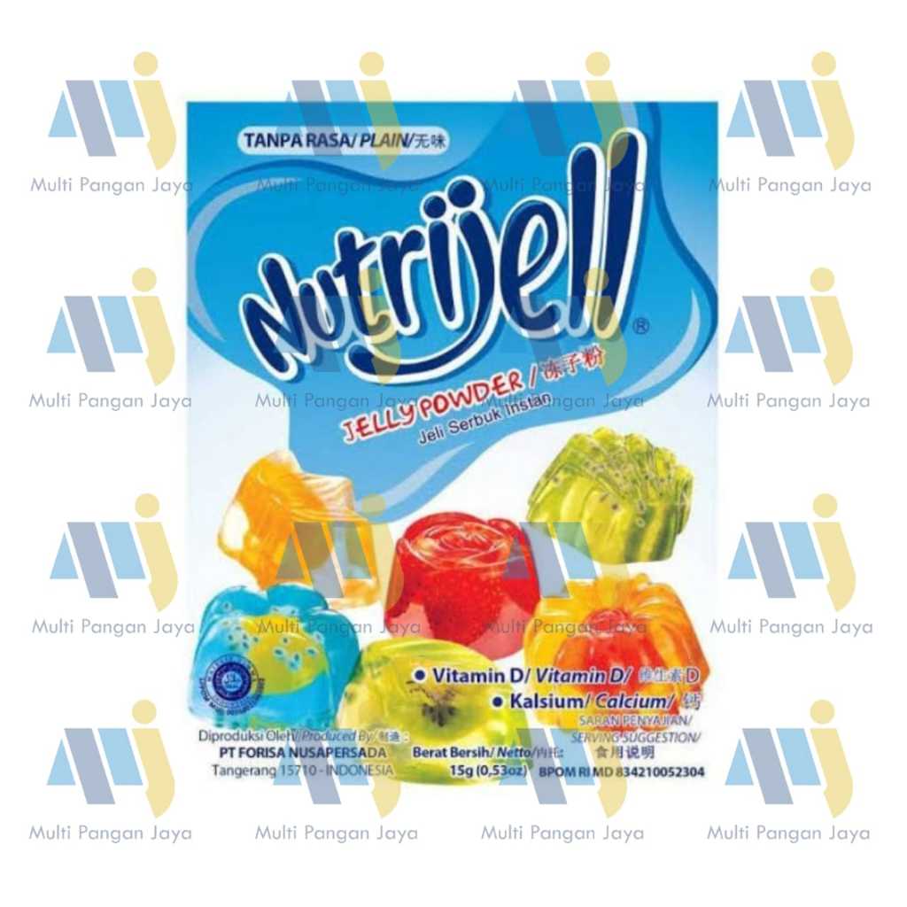 Jual NUTRIJELL KONNYAKU JELLY POWDER PLAIN SCT 10g KCL | Shopee Indonesia