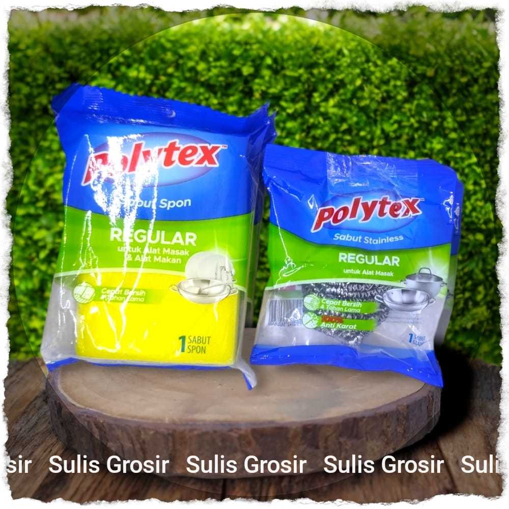 Jual Polytex Sabut Spon dan Sabut Stainless Reguler | Shopee Indonesia