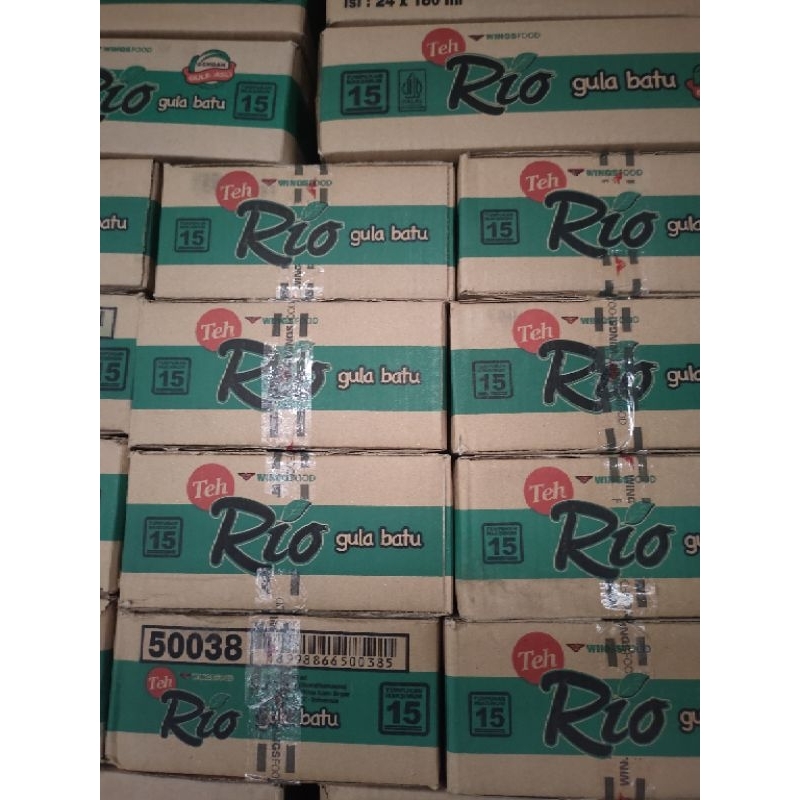 Jual teh Rio gelas isi 24pcs | Shopee Indonesia