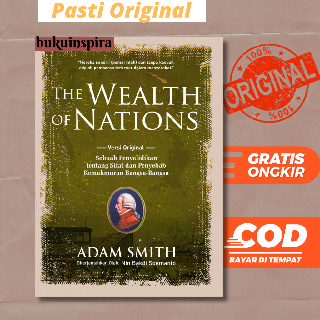 Jual Buku The Wealth of Nations - Adam Smith Original | Shopee Indonesia