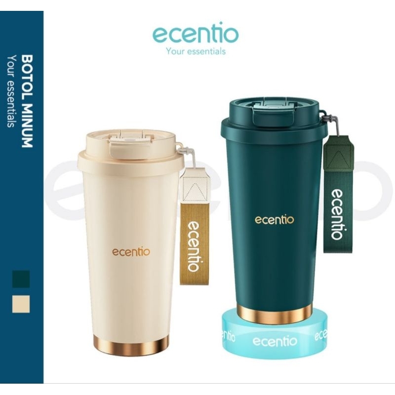 Jual ecentioecentio tumbler minum premium tahan dingin 24 jam botol ...