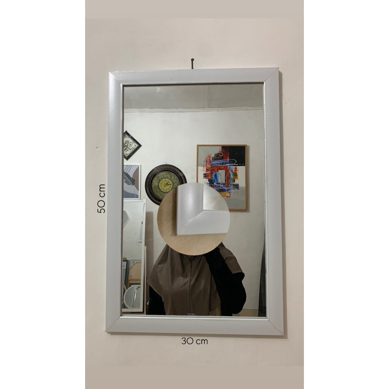 Jual CERMIN DINDING UKURAN 55 x 35cm / CERMIN DINDING AESTHETIC ...