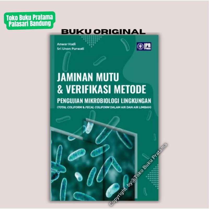 Jual Buku Jaminan Mutu & Verifikasi Metode Pengujian Mikrobiologi ...