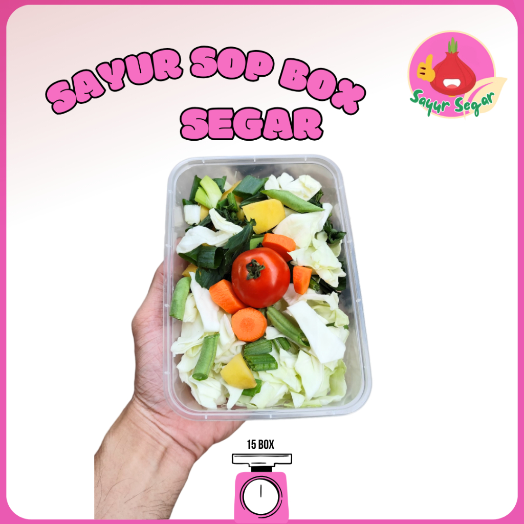 Jual Sayur Segar - Paket Hemat Sayur Sop Segar Box | Shopee Indonesia