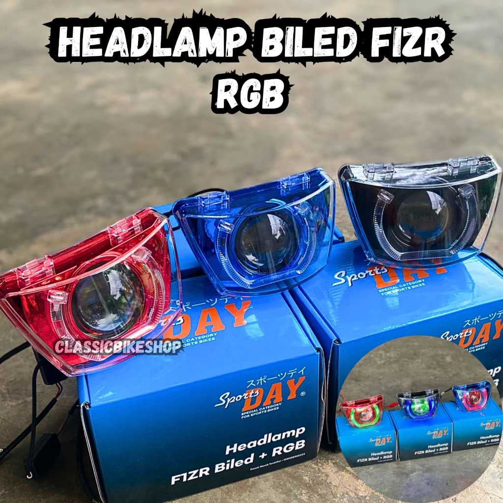 Jual Lampu Biled Billed Fiz r Vega R Lama Model Bmw RGB Sports Day ...
