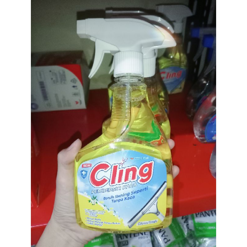 Jual Cling Pembersih Kaca Citrus Pump 440 ml | Shopee Indonesia