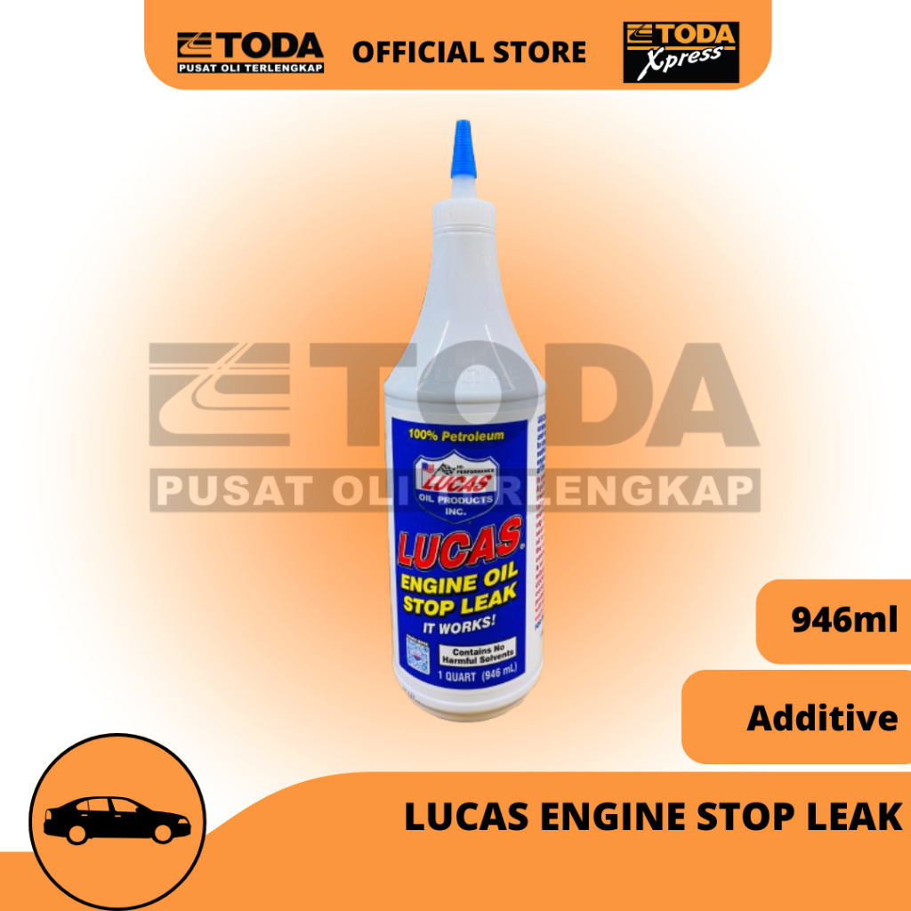 Jual Lucas Engine Oil Stop Leak 946ml Original Cairan Anti Rembes ...