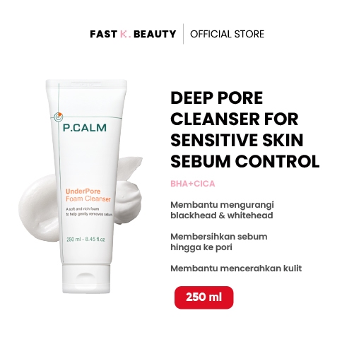 Jual P. CALM UnderPore Foam Cleanser 250ml | Shopee Indonesia