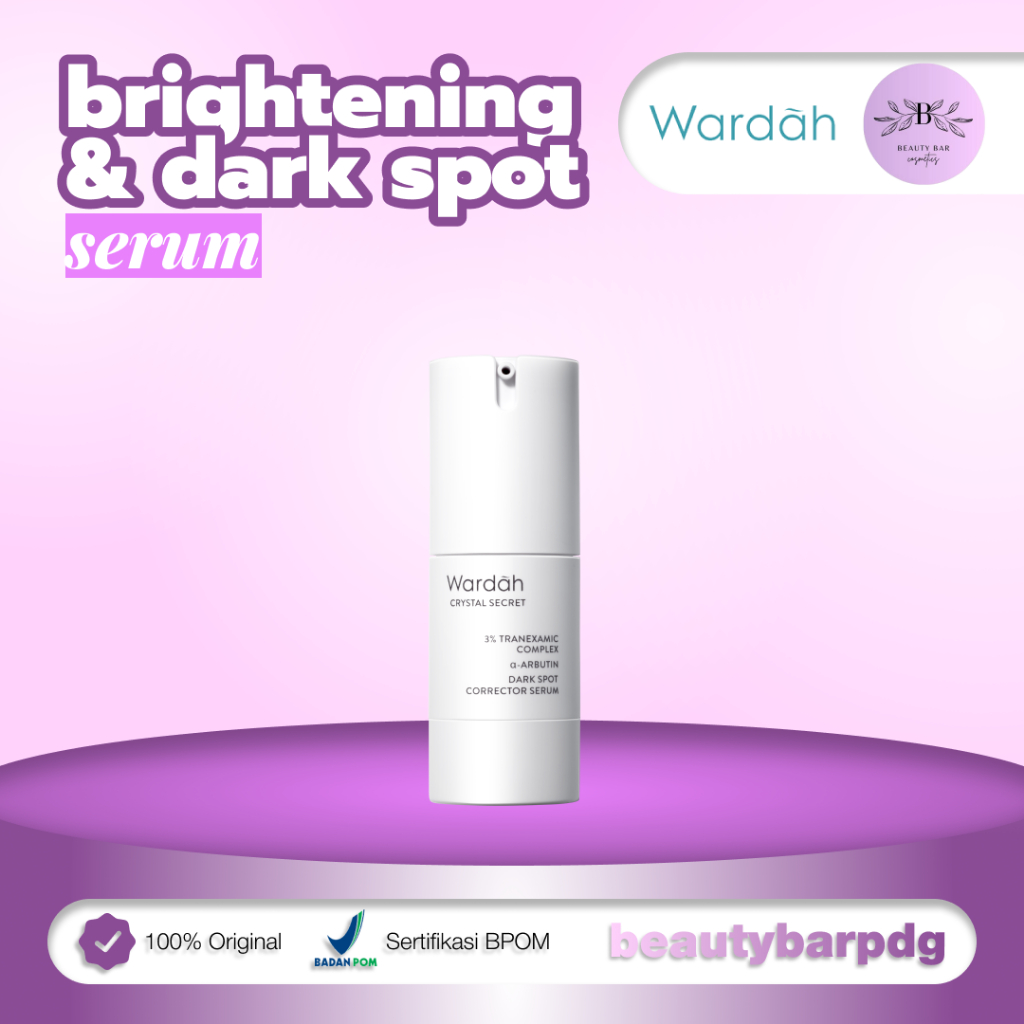 Jual Wardah Crystal Secret Dark Spot Brightening Serum 20ml | Serum Wajah dengan Ekstrak ...