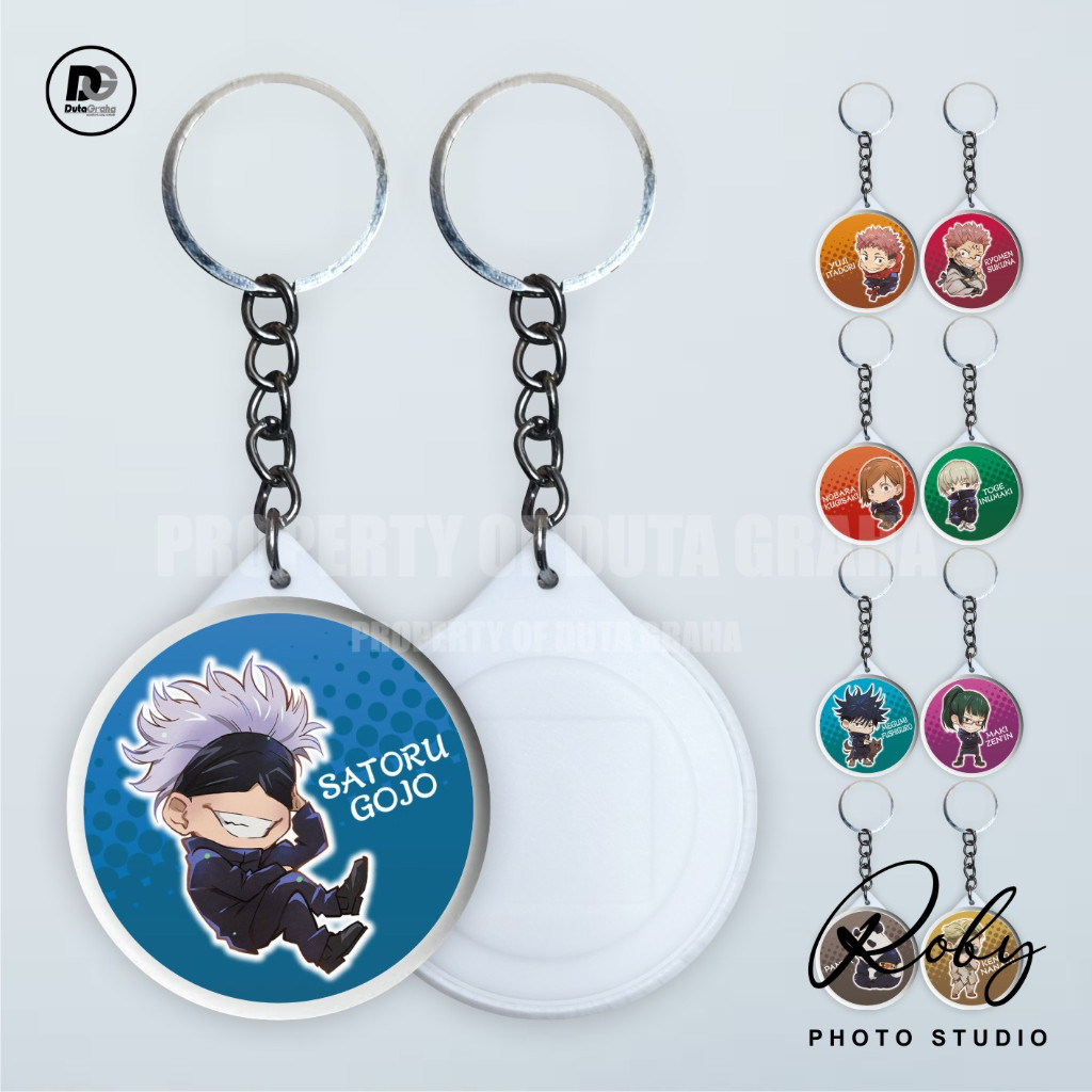 Jual [KEYRING PRESS] CHIBI JUJUTSU KAISEN SEASON 1 Gantungan Kunci ...