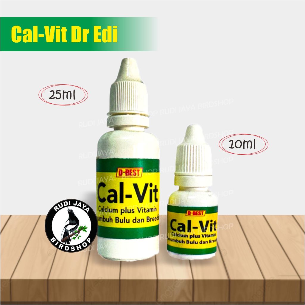 Jual CAL-VIT BESAR CALVIT DRH JATMIKO VITAMIN BURUNG AYAM TAMBAH ...