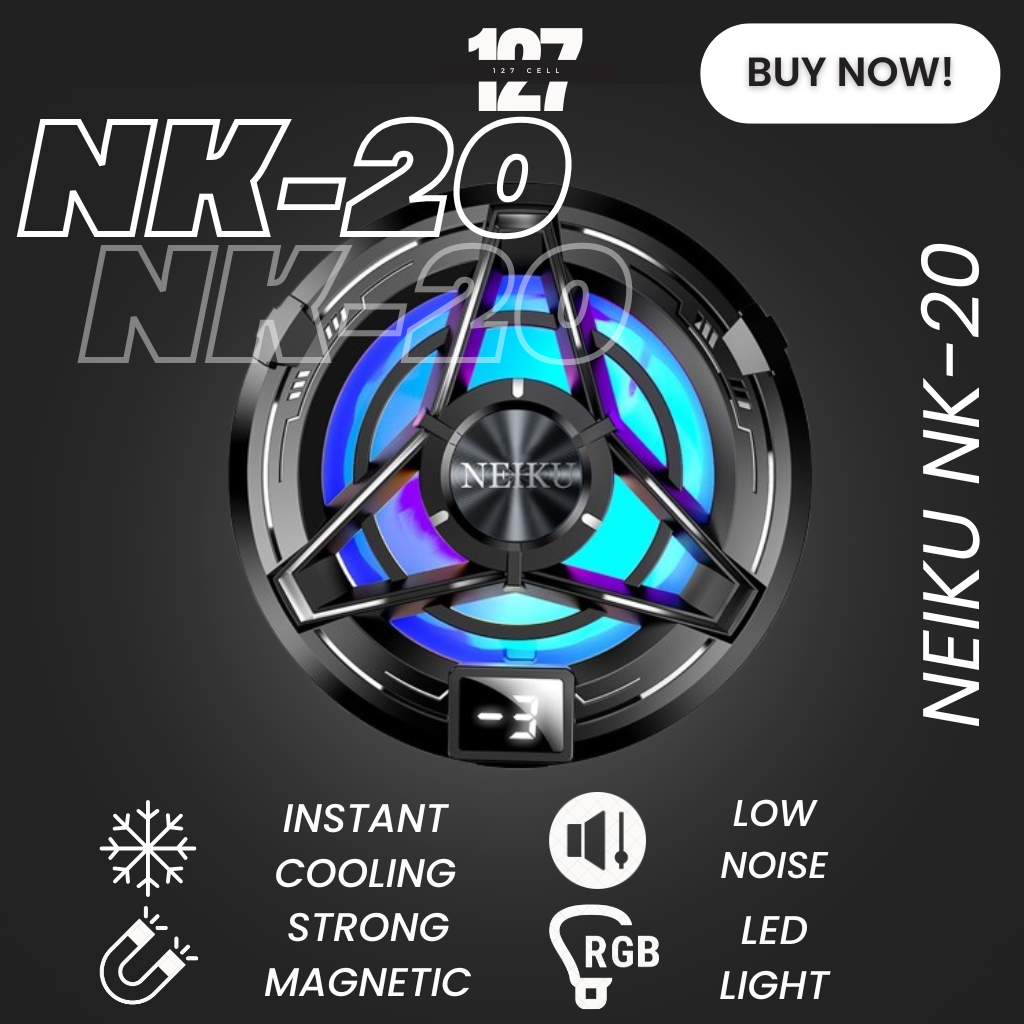 Jual NEIKU NK20 Fan Cooler Funcooler Kipas pendingin USB HP Handphone ...