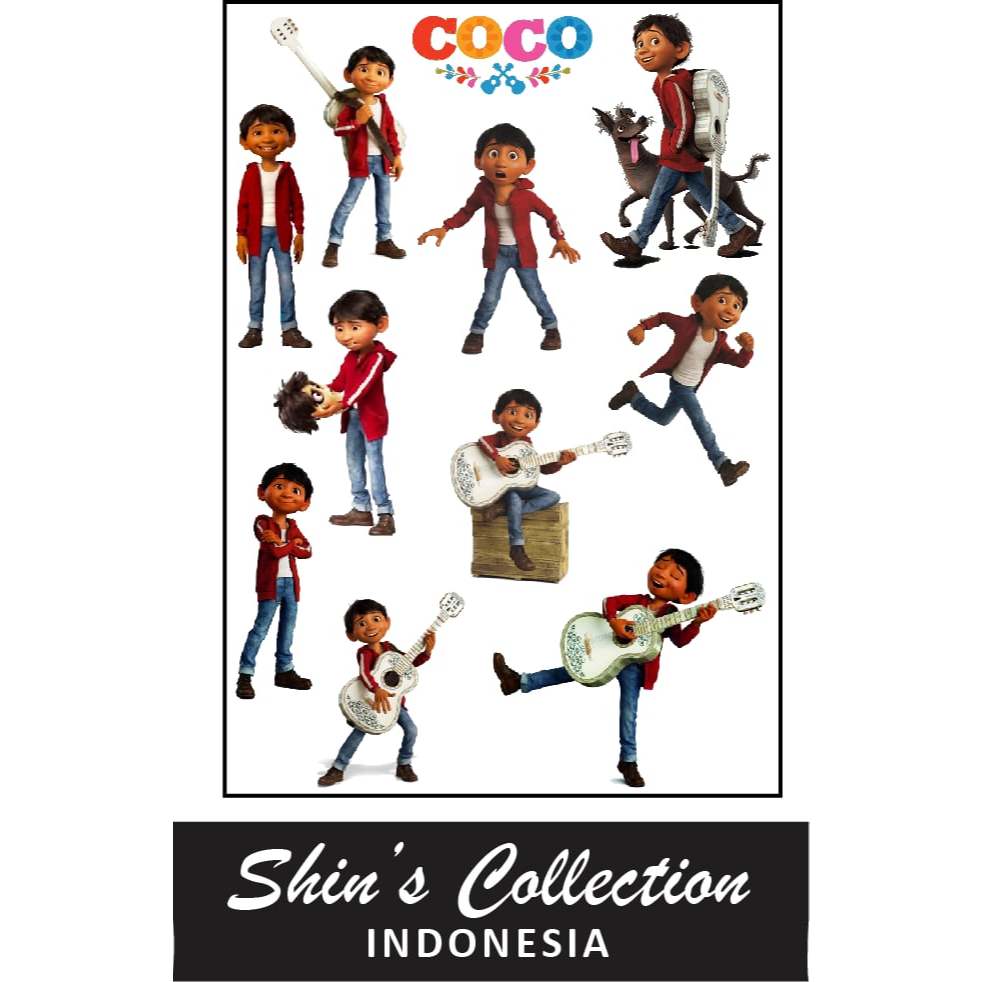 Jual Sticker stiker Coco the movie disney 1 pc | Shopee Indonesia