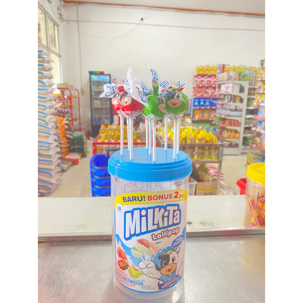 Jual Permen Milkita Lolipop 9g Jual (Ecer) | Shopee Indonesia