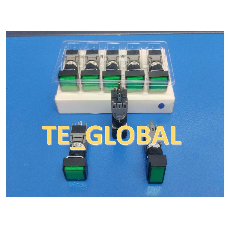 Jual FUJI ELECTRIC FA PUSH BUTTON COMMAND SWITCH | AH164-TL GREEN 6 ...