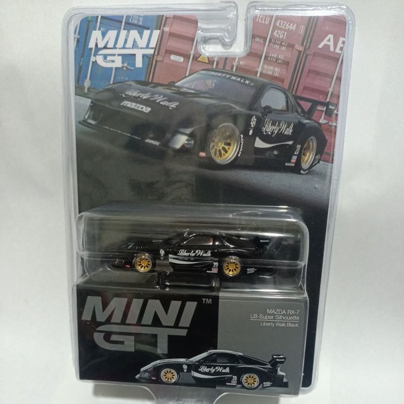 Jual Mini GT#785 MAZDA RX-7 LB-Super Silhouette "Liberty Walk Black ...