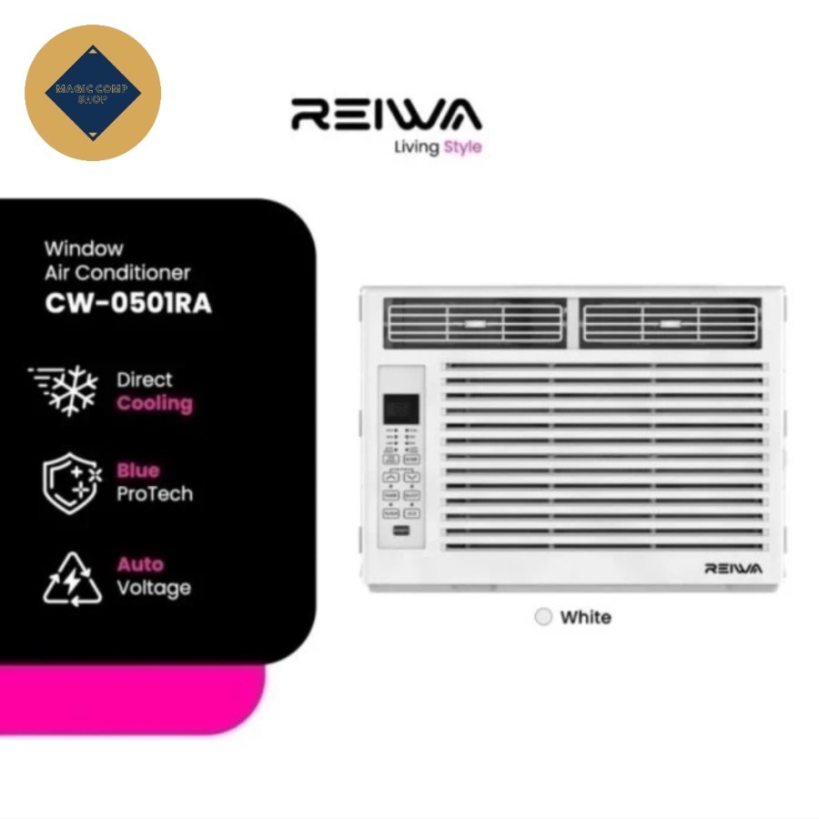 Jual AC WINDOWS 1/2PK 05PK REIWA AC REIWA 0.5Pk CW-0501RA 1/2Pk Window ...