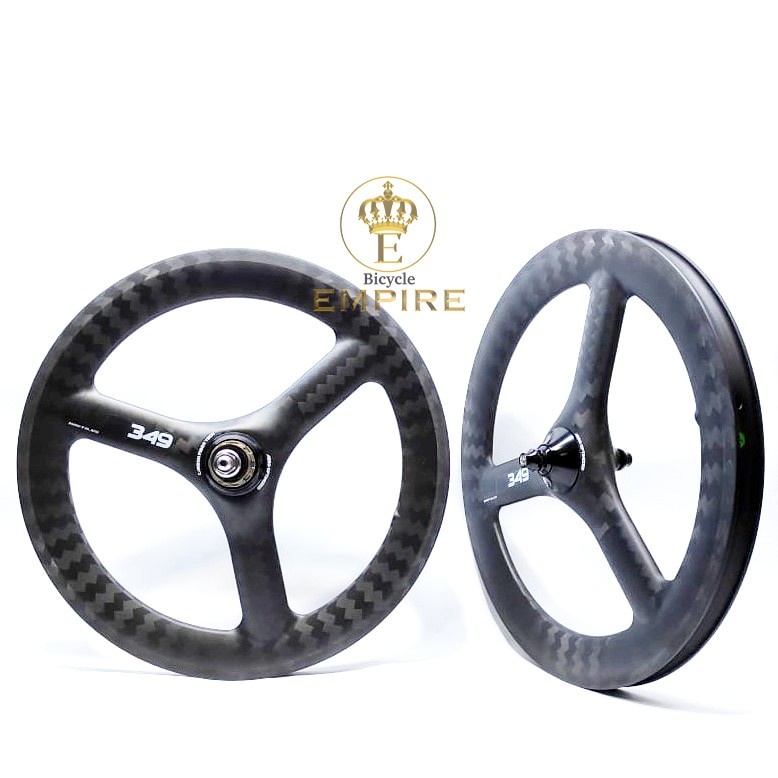 Jual Wheelset Nautilus Carbon Tri Spoke Palang Tiga 16 Inch 349 74 ...