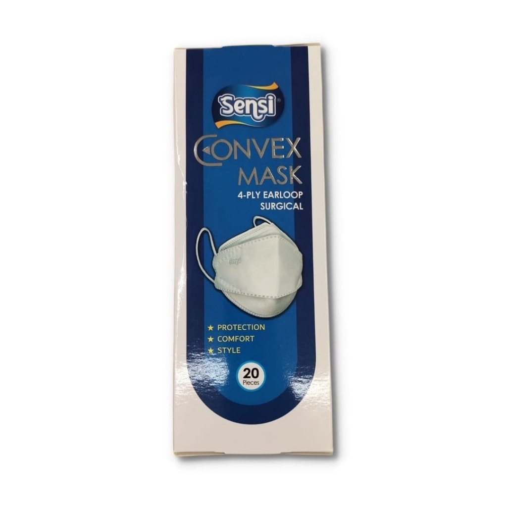 Jual Sensi Convex Mask Earloop (per Pcs) | Shopee Indonesia