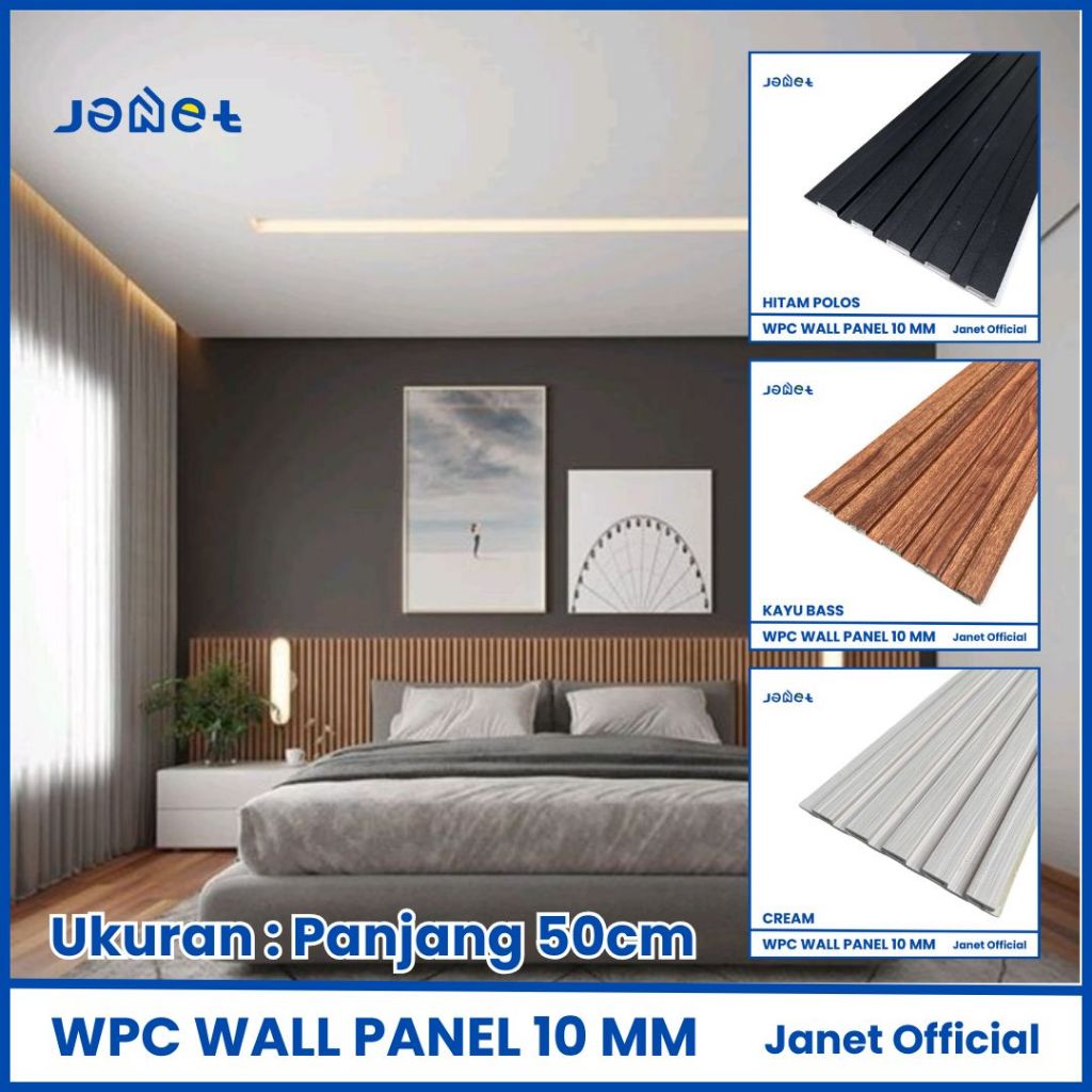 Jual WPC Wall Panel 50cm X 15.5cm X 1cm | pvc Wallpanel Wood Panel ...