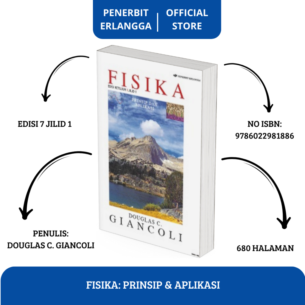 Jual [Erlangga Official] Fisika: Prinsip & Aplikasi Jilid 1 Edisi 7 ...