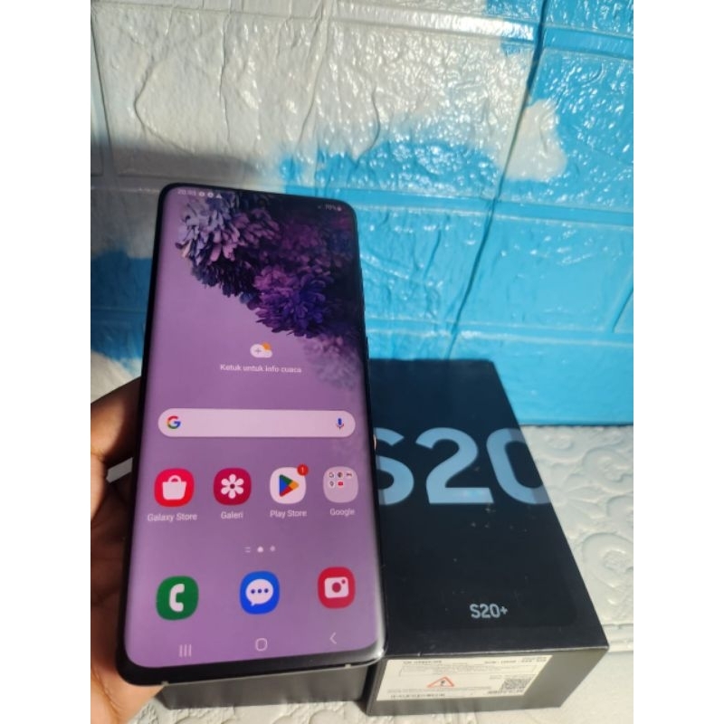 Jual SAMSUNG S20 PLUS RAM 8/128GB ORIGINAL SEIN MULUS NOMINUS FULLSHET | Shopee Indonesia