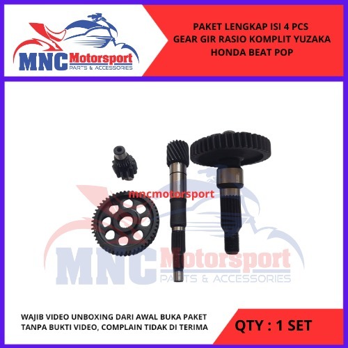 Jual PAKET LENGKAP ISI 4 GEAR GIR RASIO KOMPLIT YUZAKA BEAT POP ESP ...