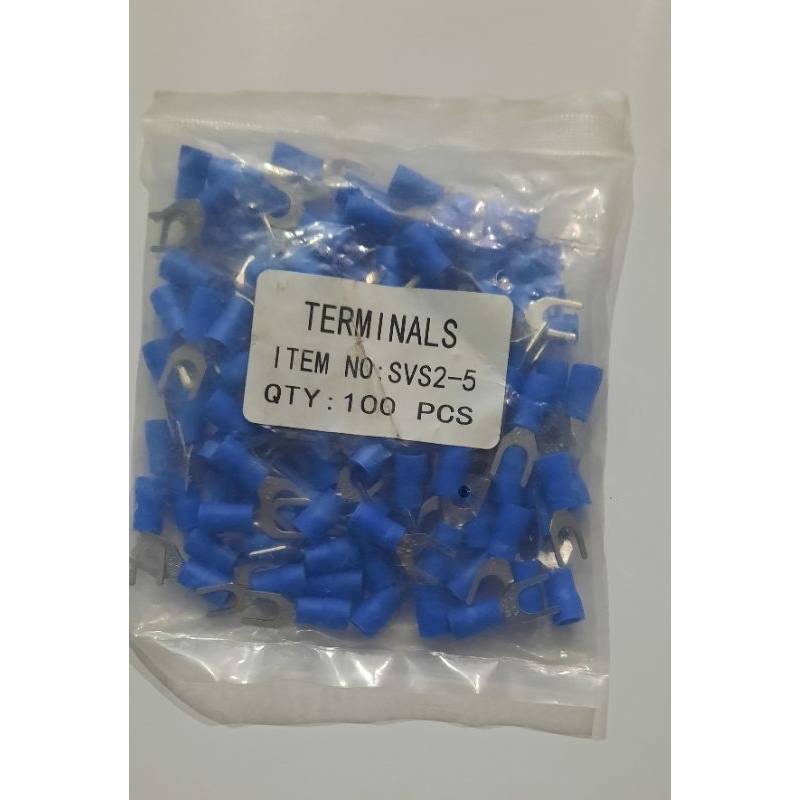 Jual Skun Kabel Y / Skun Garpu / Scun Fork SV 2-5 1 PACK ISI 100PCS | Shopee Indonesia