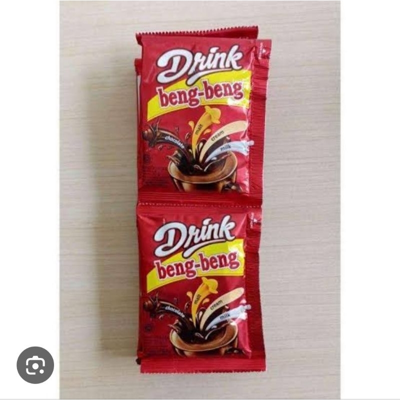 Jual Drink Beng-Beng Cokelat Renceng isi 10 sachet 29gram / Drink beng ...