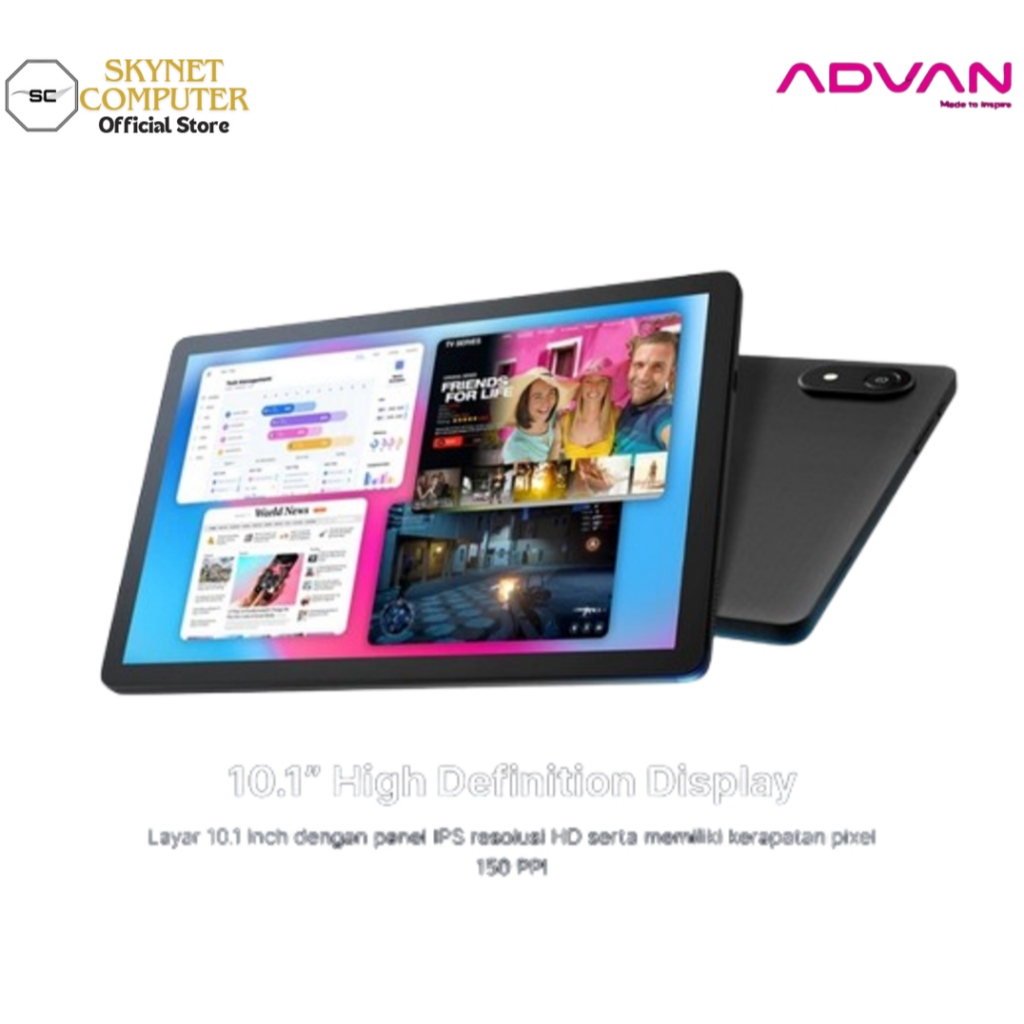 Jual ADVAN Tab VX NEO 4GB/128GB 10.1 IPS Tablet Andoid 14 Unisoc Tiger T606 | Shopee Indonesia