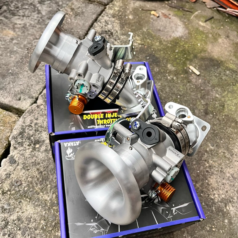 Jual Throttle body TB 45mm Ataka set velocity MX King risetan ...