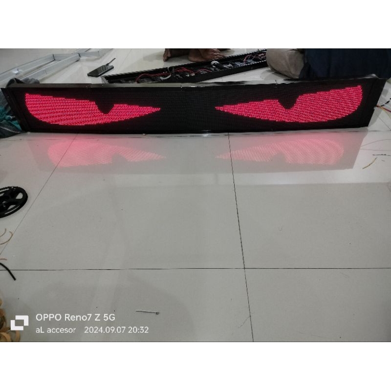 Jual LAMPU NEW LED MATA/LAMPU RUNNING TEXT TERBARU SHIFT KNOB/TUAS GIGI ...