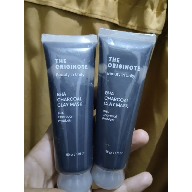 Jual Teh Originote BHA Charcoal Clay Mask 50gr (isi 2pcs) | Shopee ...