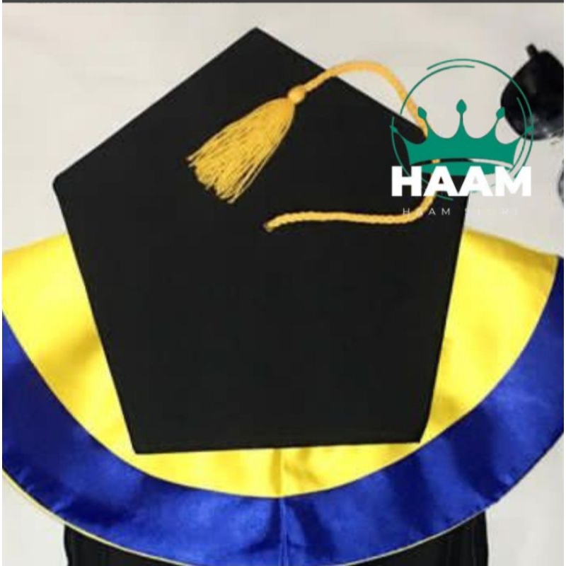 Jual [COD] Topi Toga Topi Toga Wisuda/Sarjana Topi Toga Bahan Matador ...