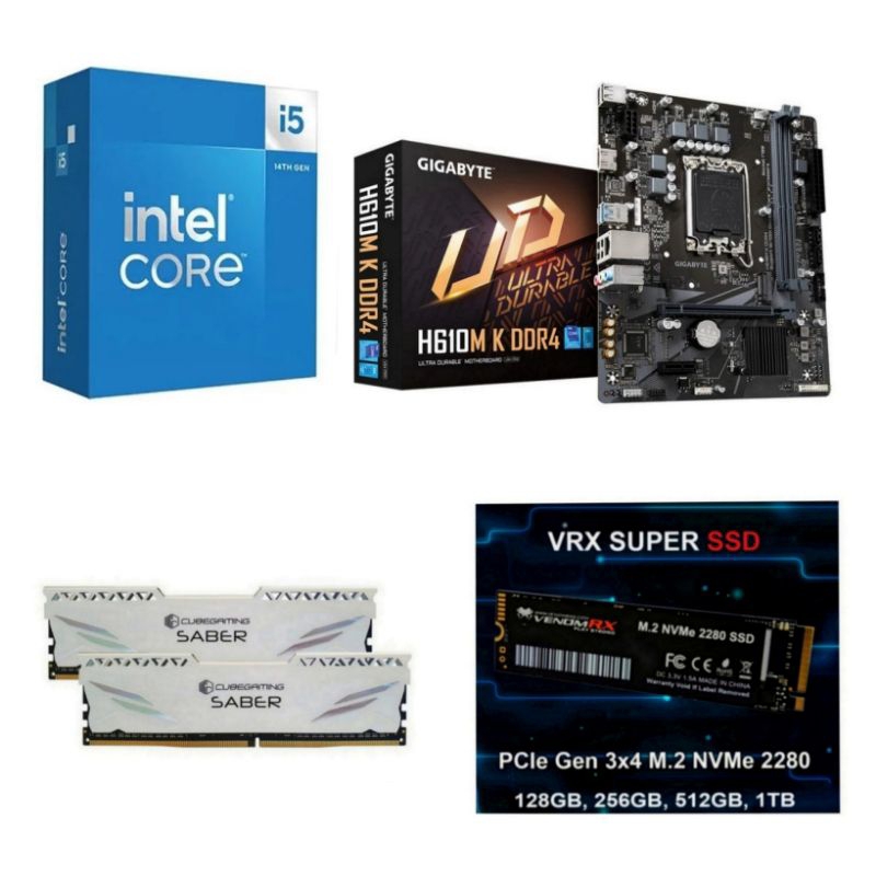 Jual Paket Processor Intel Core i5 14400 / i5 14400F Box Gen 14 LGA 1700 RAM DDR4 16GB / 32GB ...